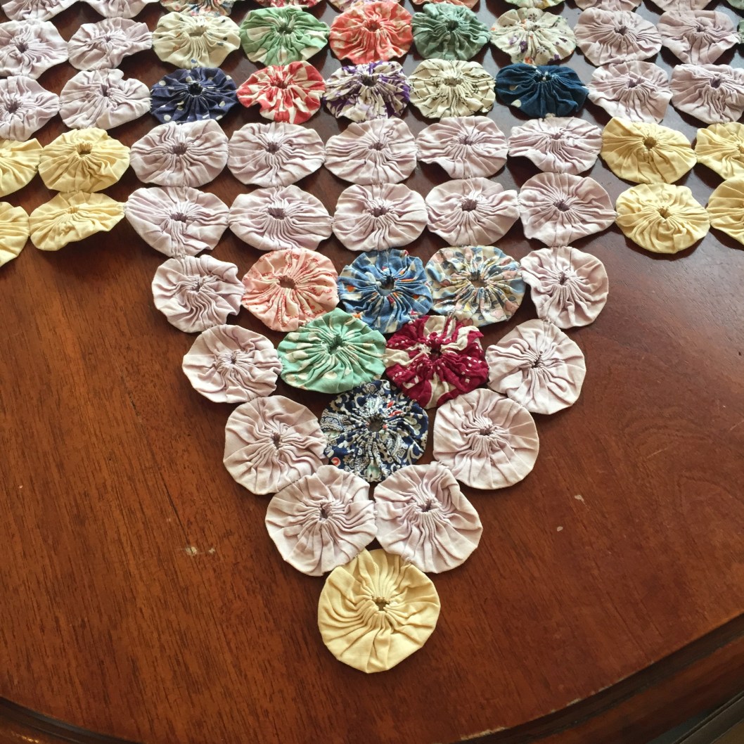 Yo-Yo Quilts | The Plain Needlewoman