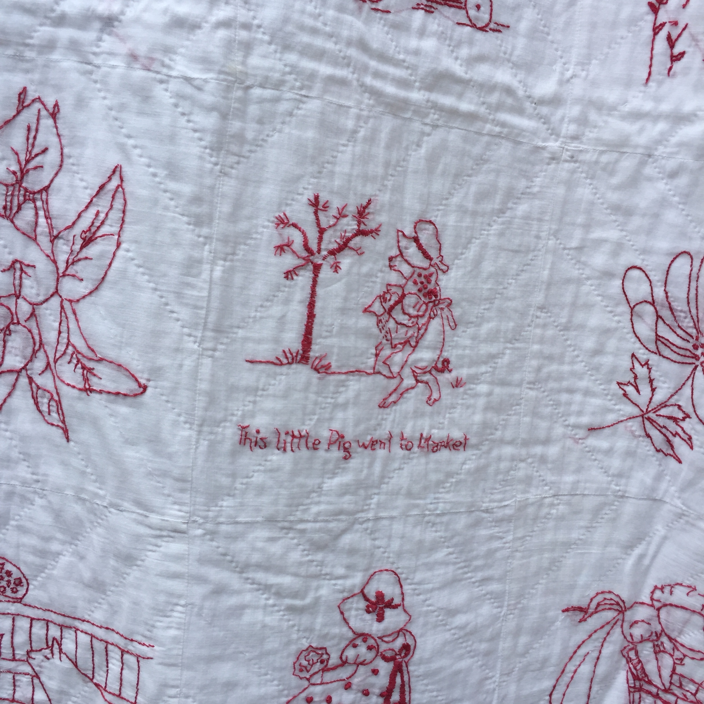 Redwork | The Plain Needlewoman